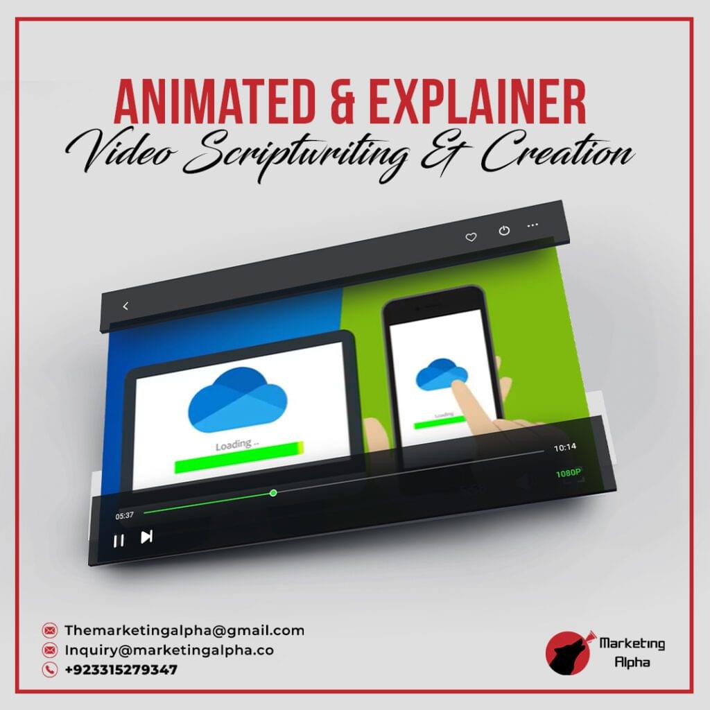 Graphic Designing & Video Editing – Marketing Alpha